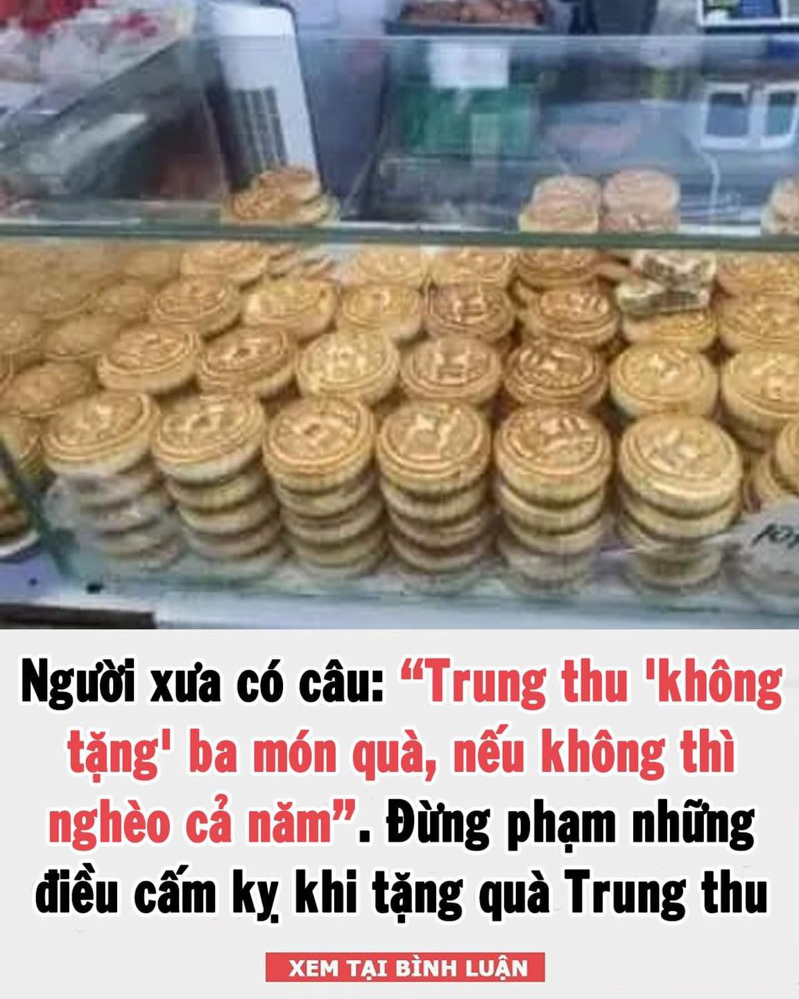 Người xưa có câu: “Trung thu 'không tặng' ba món quà, nếu không thì ...