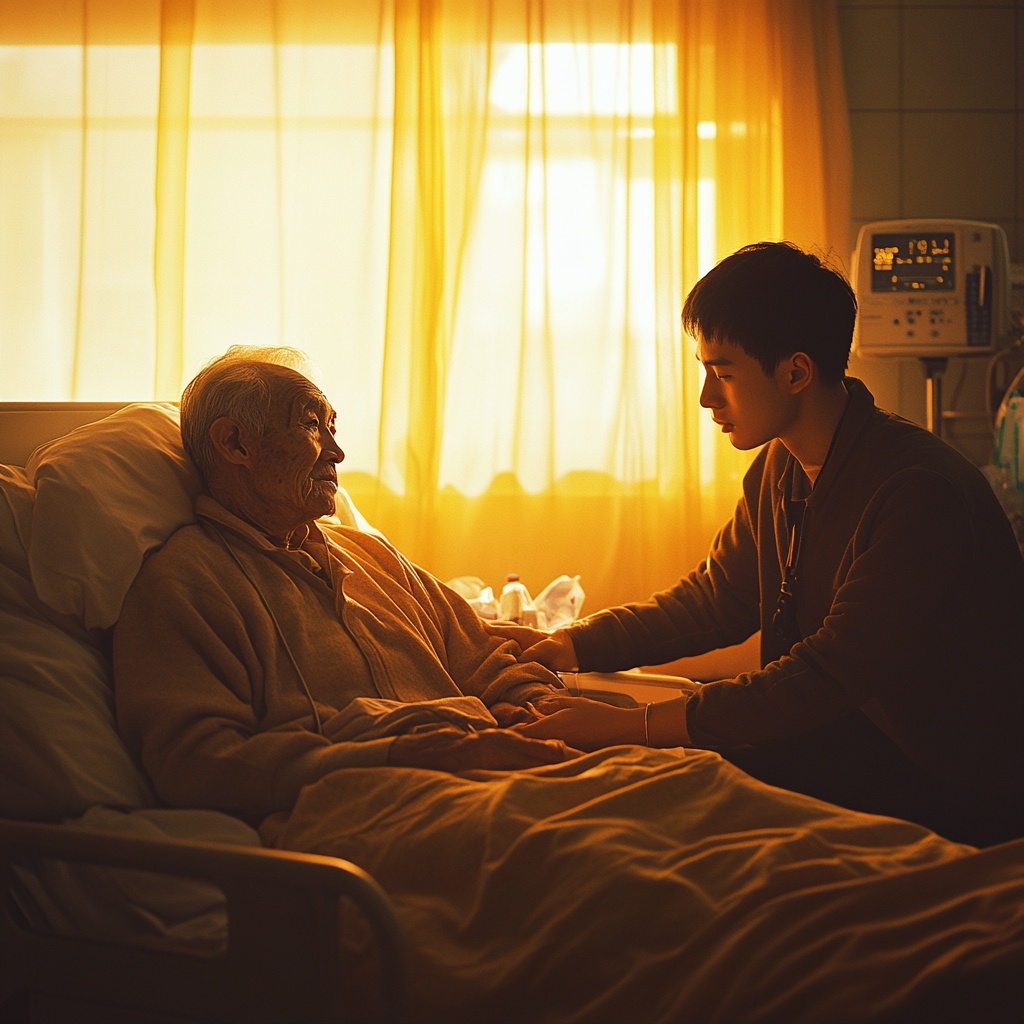 Trước khi qua đời, bố vợ bỗng dưng tỉnh táo và cho tôi 500 triệu dặn ...